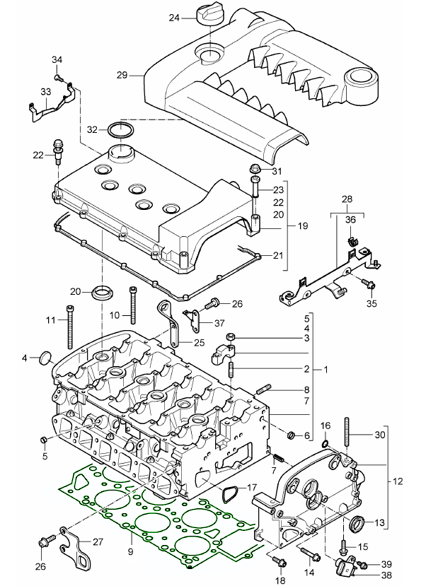 Buy Elring parts for Porsche | Design 911