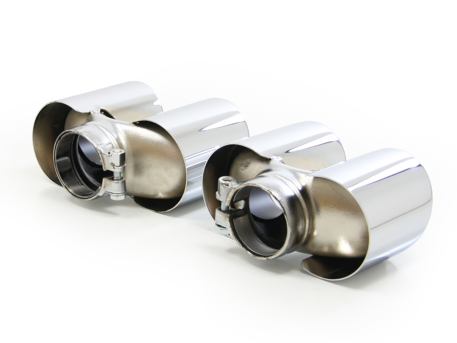 Exhaust Tail Pipes Twin DesignTek for Porsche 997 - 3606409733 | Design 911