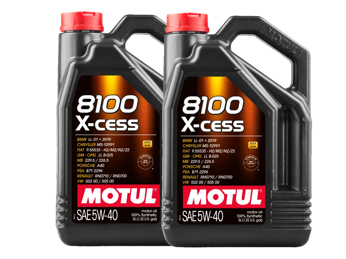 MOTUL 8100 X-CESS 5W-40 engine oil 10ltr - 102870X10L | Design 911