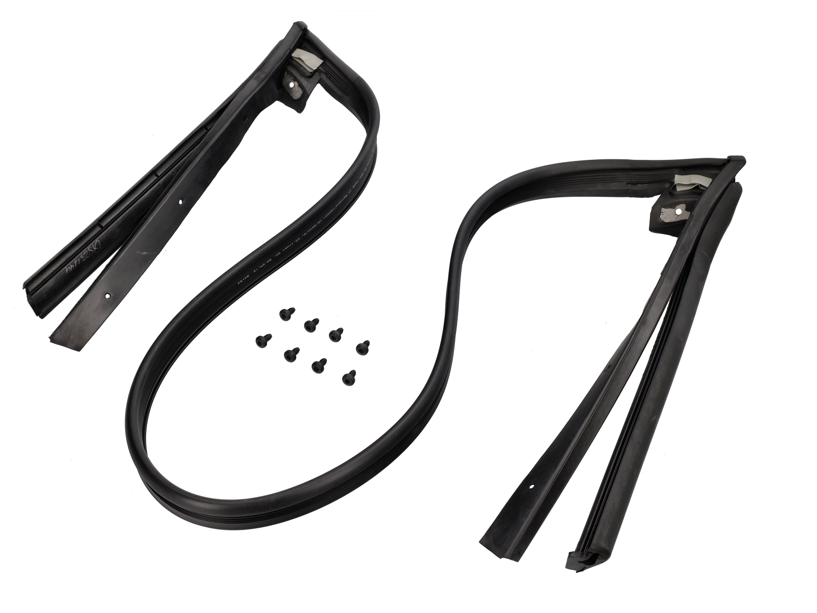 Front seal cabriolet roof frame. Porsche 997.2 / 997.2 turbo ...