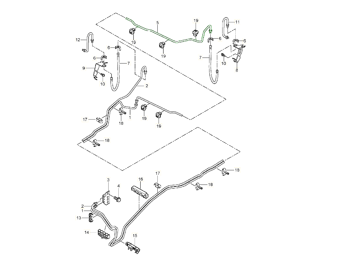 Buy Porsche Cayenne 9PA1 (957) 2007-2010 Cayenne Turbo / Turbo S 4.8L 2007>> Caliper and Brake ...
