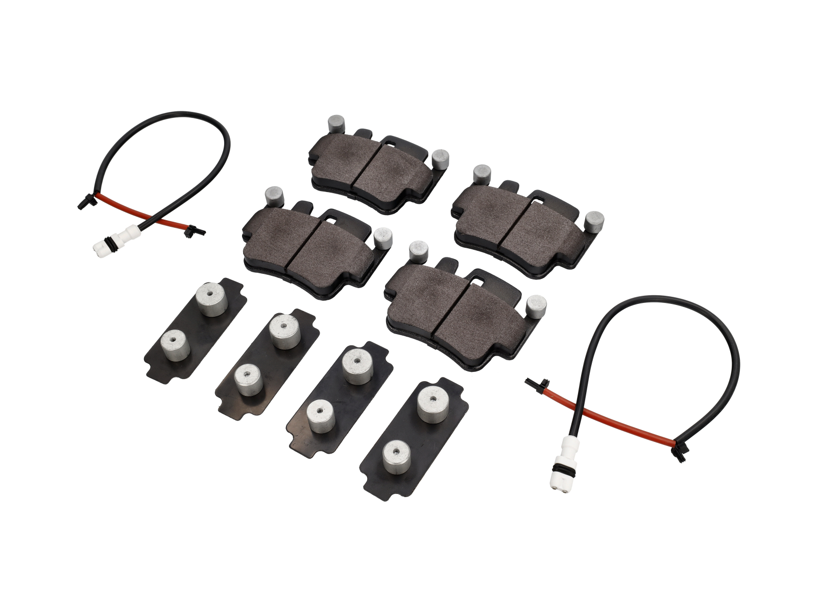 FRONT Brake pads, sensors, shims kit Porsche Boxster 986 S 3.2L ABS ...