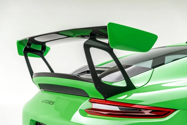 Rear wing extended risers, aluminium. Porsche 991 GT3 RS / GT2 RS ...