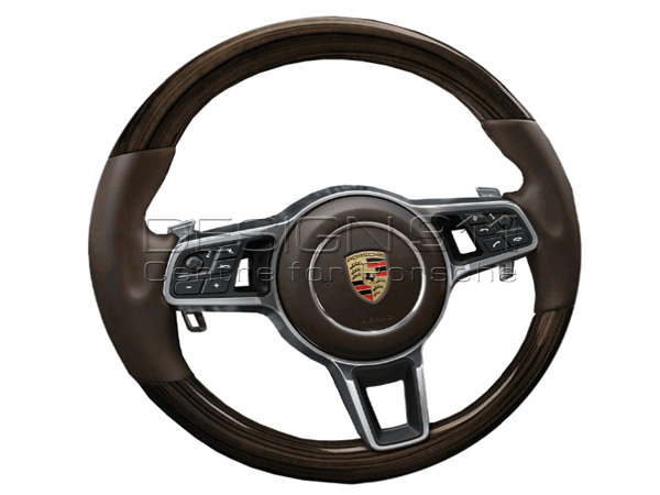 Multi-function sports steering in Paldao. Porsche 971 Panamera 2017 ...