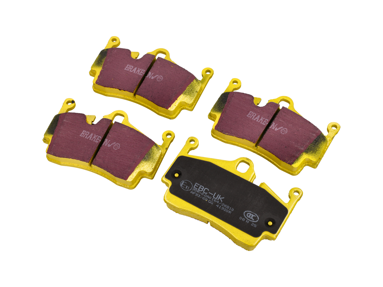 EBC YELLOW (Yellowstuff) Performance Brake Pads | High-Friction Fast ...