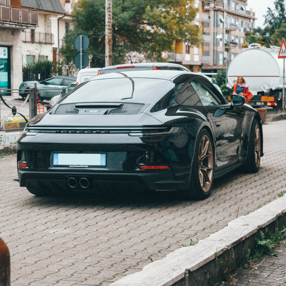 Rennline swan neck rear wing delete kit. Porsche 992 GT3 - E335 ...