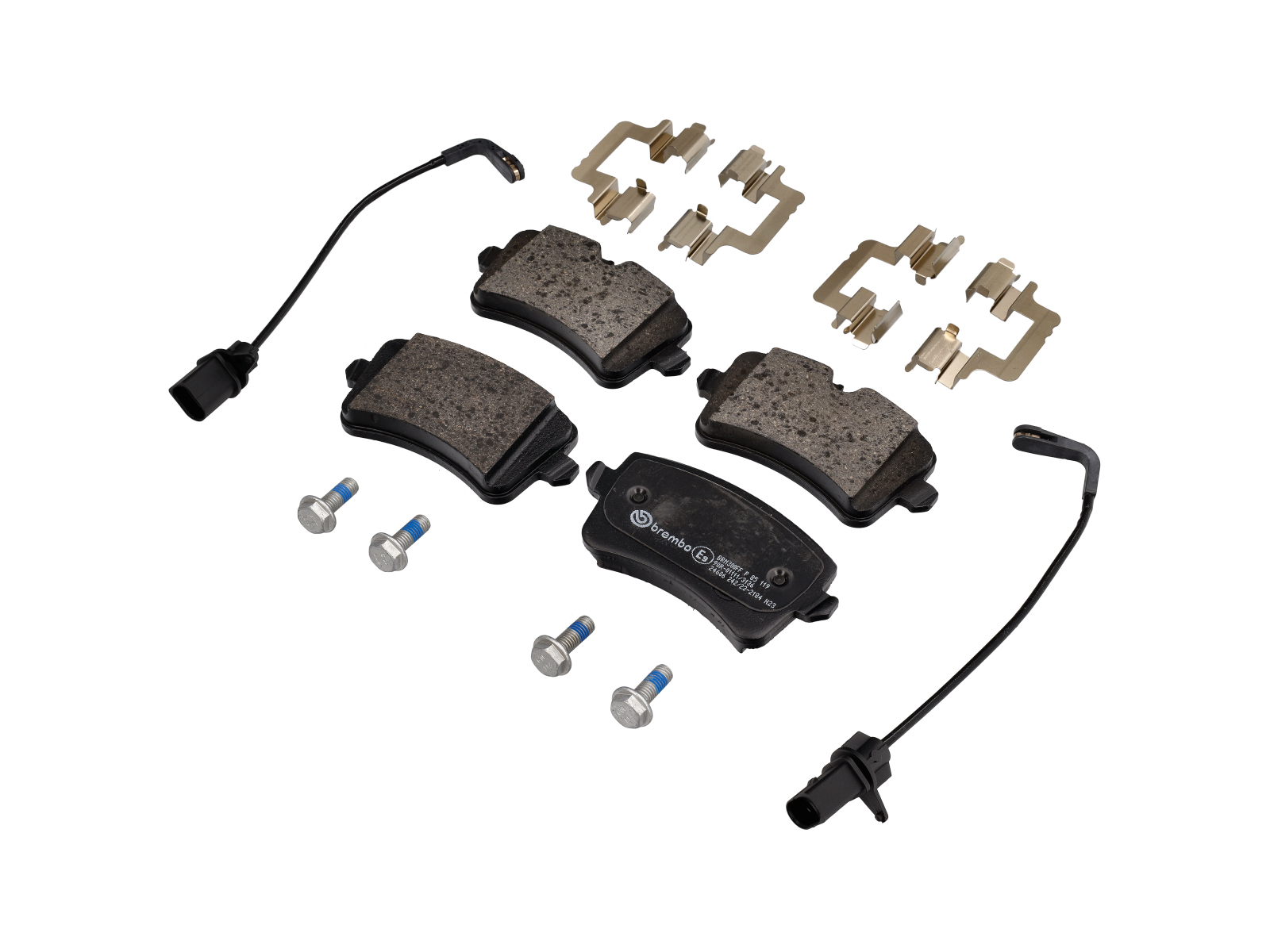 BREMBO P85119 TEXTAR 2521403 Porsche Macan Brake Pads REAR PAB698451 ...