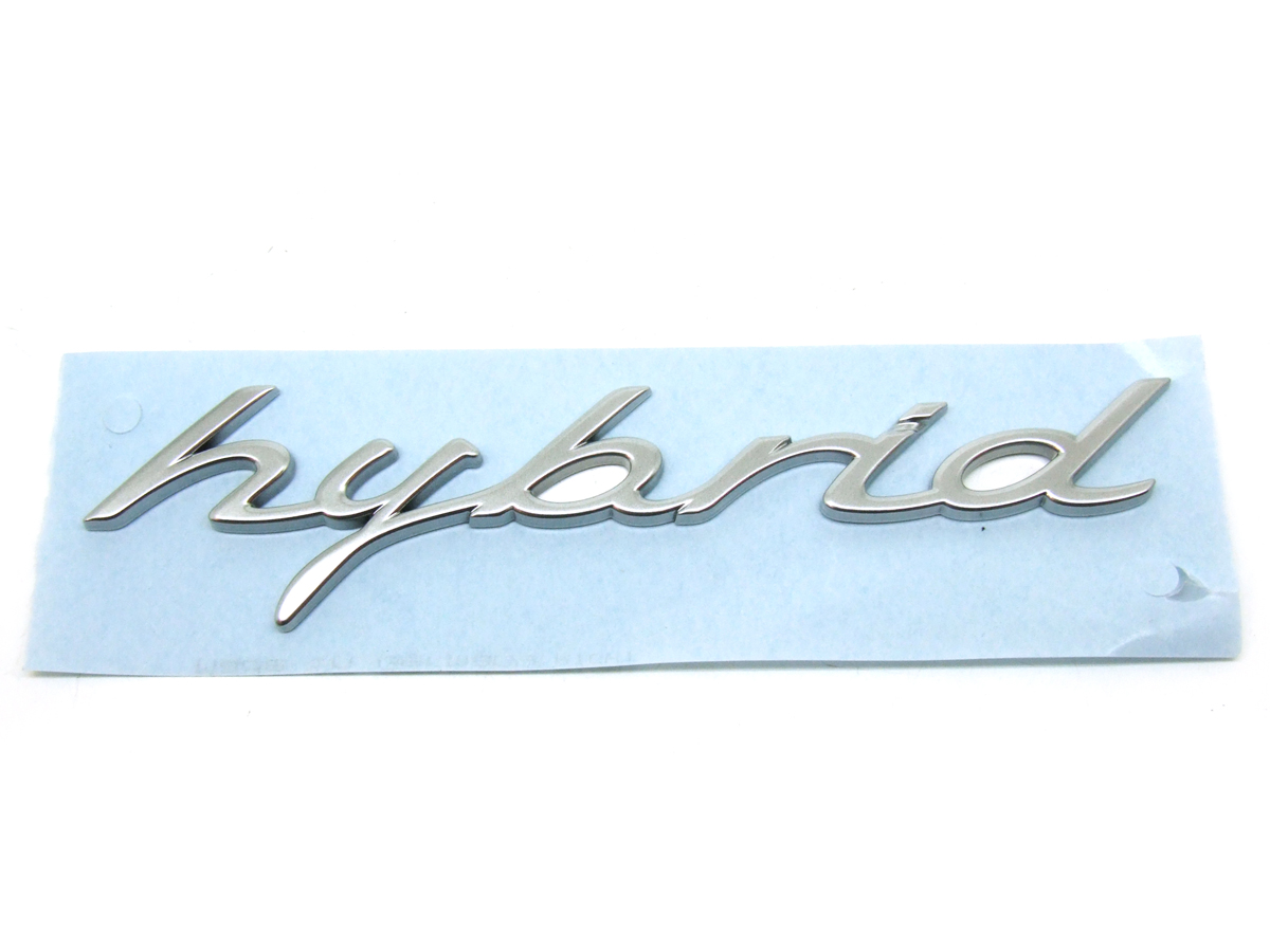 Porsche 958 Cayenne HYBRID Chrome Wing Badge 958559499000C1 ...