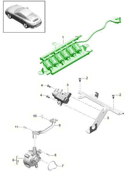 Original Porsche Part - 9A7906206 | Design 911