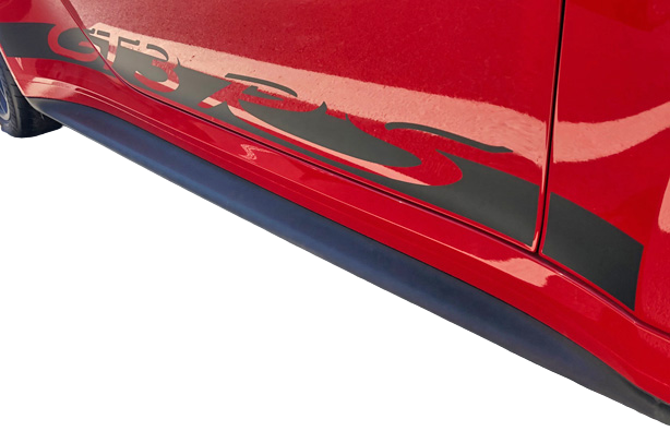 RS flared side sill skirt kit. Porsche 991 turbo / turbo S / GT3 RS ...