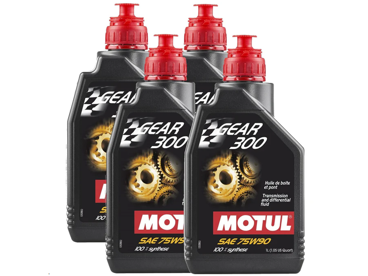 MOTUL GEAR 300 75W-90 transmission oil 4ltr - 10577X4L | Design 911