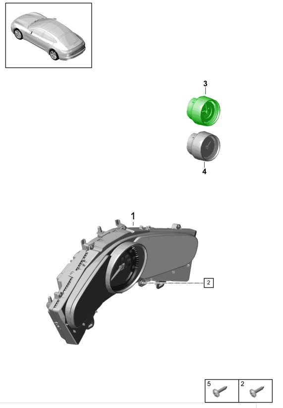 Porsche Instruments & Gauge Clusters | Dashboard Restoration Parts ...