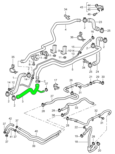 Buy Porsche 996 (911) (1997-2005) 996 C4 3.4L 1997-08/01 Water ...