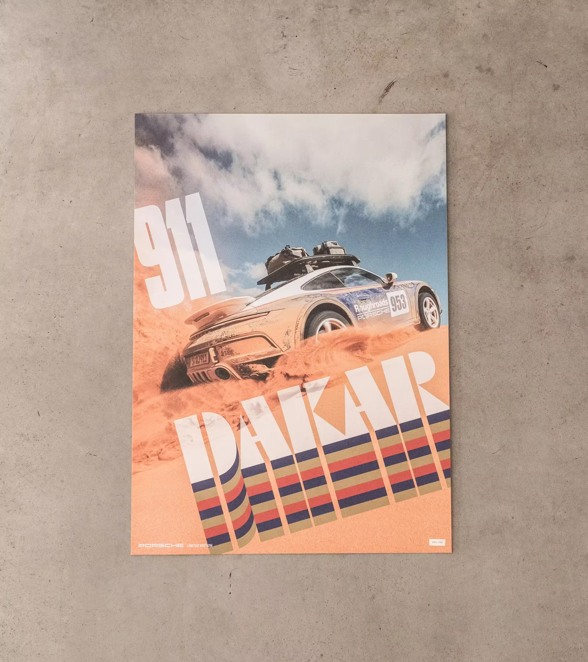 WAP0925010PDKP Poster Set - 911 Dakar - WAP0925010PDKP | Design 911