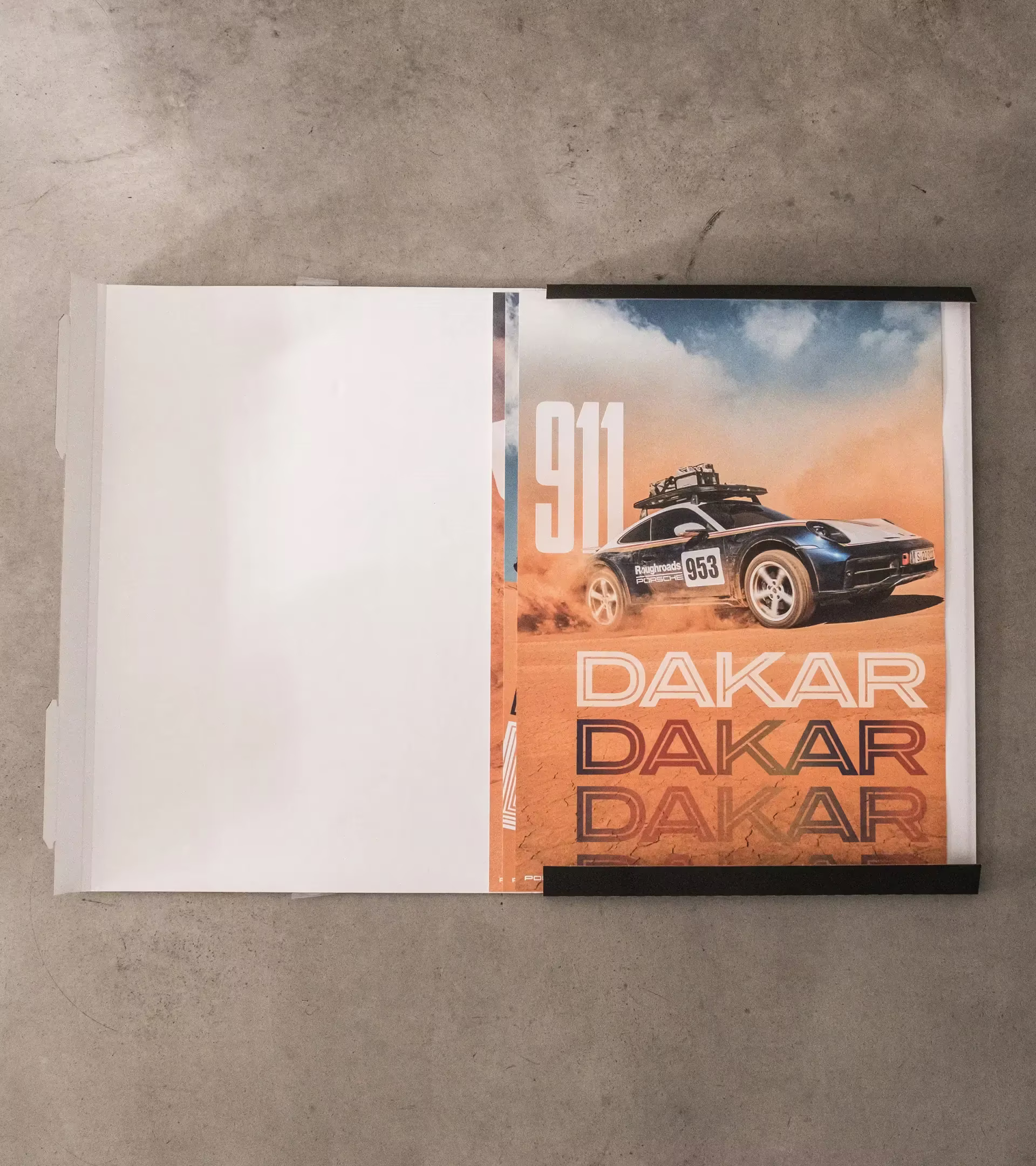 WAP0925010PDKP Poster Set - 911 Dakar - WAP0925010PDKP | Design 911