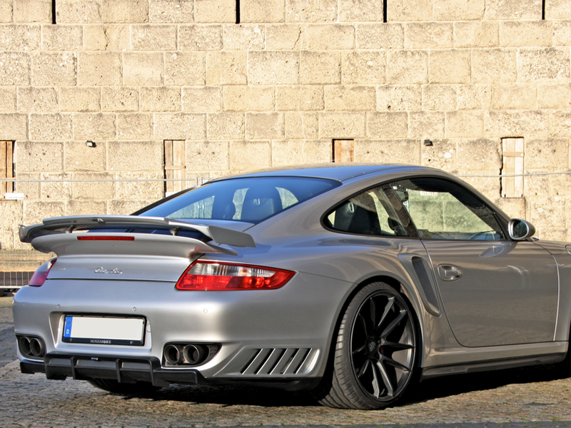 Porsche 997 Turbo Rear bumper thermo dynamic slats TDS P997.10.3080 ...