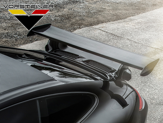 Vorsteiner V-RT Rear Wing Decklid for Porsche 997 Turbo - 9907POV ...