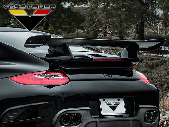 Vorsteiner V-RT Rear Wing Decklid for Porsche 997 Turbo - 9907POV ...