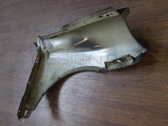 Genuine Porsche Cayenne 955 Front right wing, black 95550303201GRV ...