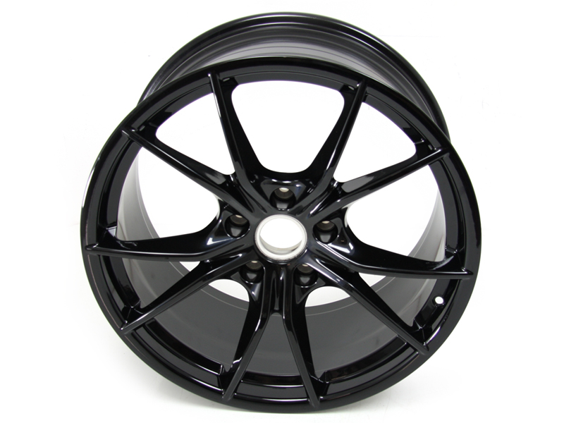 Rear 20" Carrera S Alloy Wheel in Black for Porsche 982 (718) Boxster ...