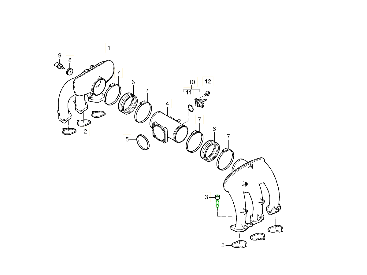 Porsche Air Inlet Manifolds | Engine Airflow Performance Parts ...