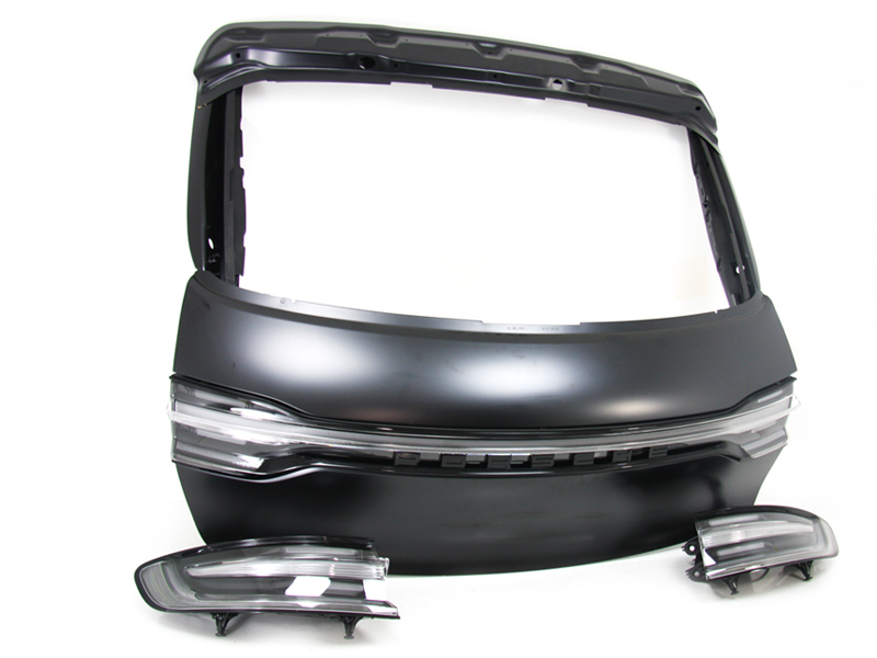 Rear tailgate facelift conversion kit for Porsche Macan (dark tinted ...