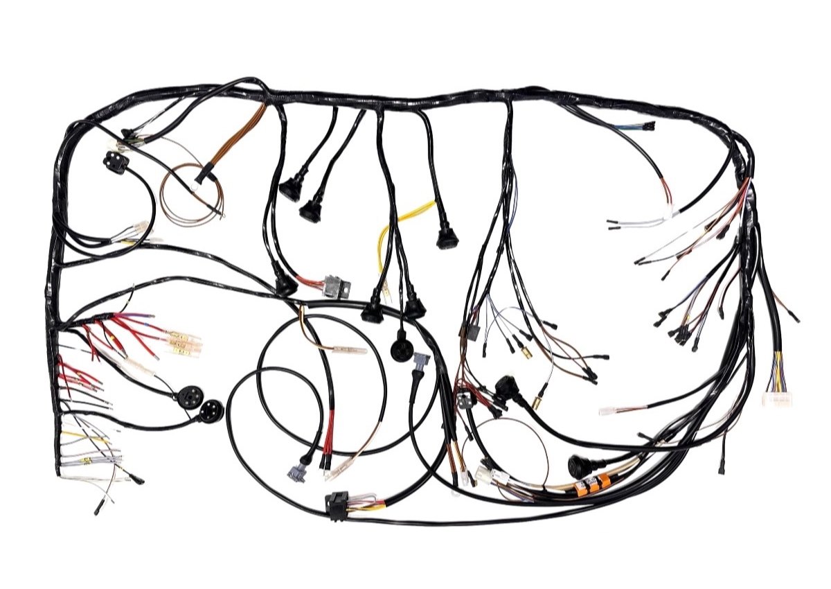 Wire harness Main (Trunk harness). Porsche 911 Carrera 3.2 1985 LHD ...