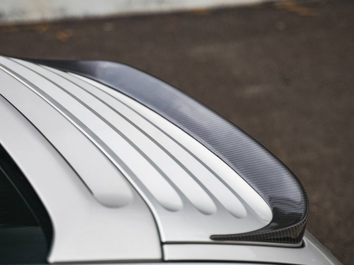Rear deck lid spoiler carbon fibre by Rennline. Porsche 997 - E413 ...