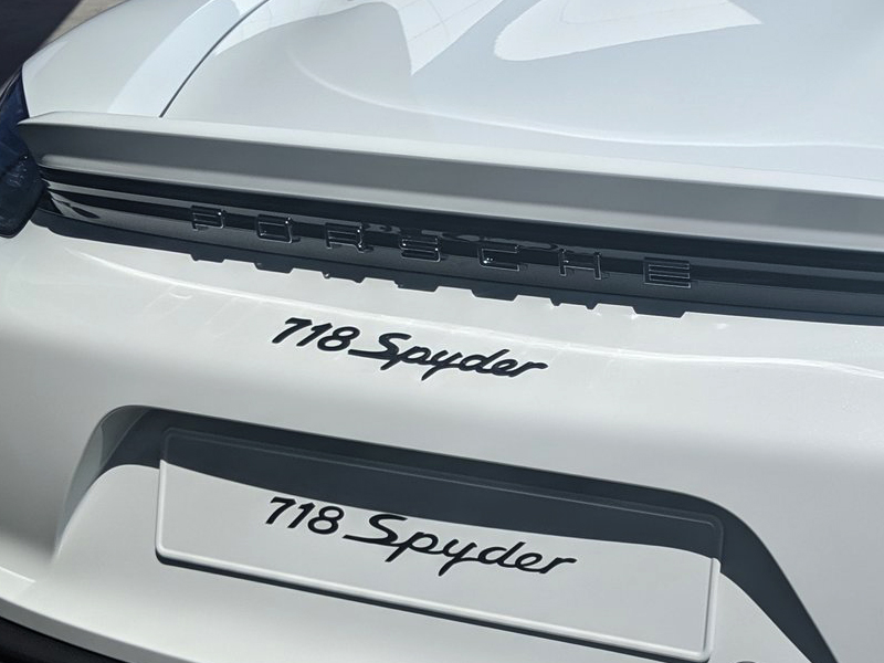 Buy Porsche Boxster 718 (982) 2017>> Boxster Spyder 718 4.0L (420 Bhp ...