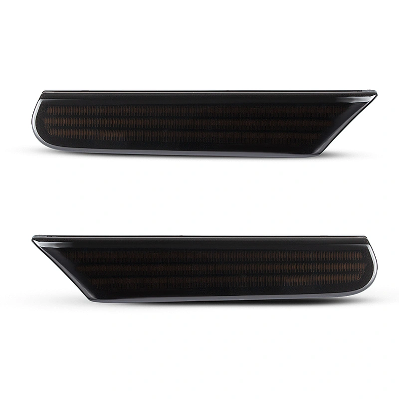 LED direction indicator lights sequential design Smoked lens Porsche ...