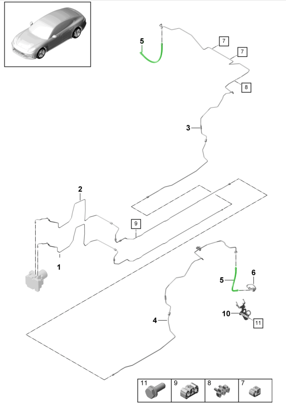 Buy Porsche Panamera 971 MK1 (2017-2020) Panamera Turbo 4.0L Twin-Turbo ...