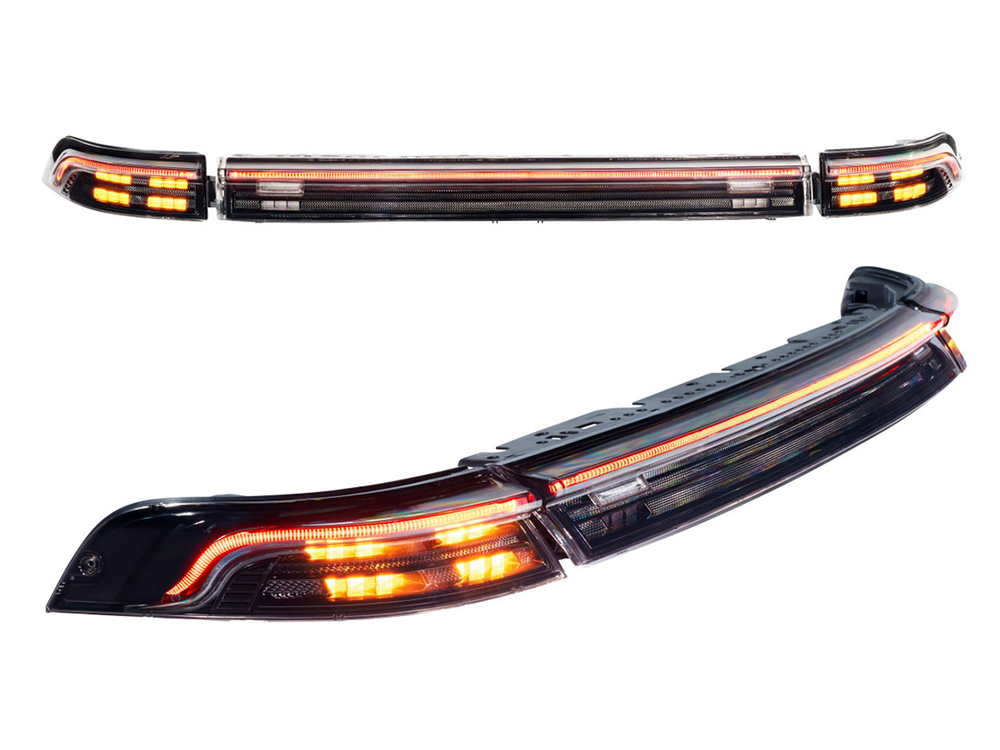LED tail lamp and centre reflector upgrade set US cars. Porsche 993 ...