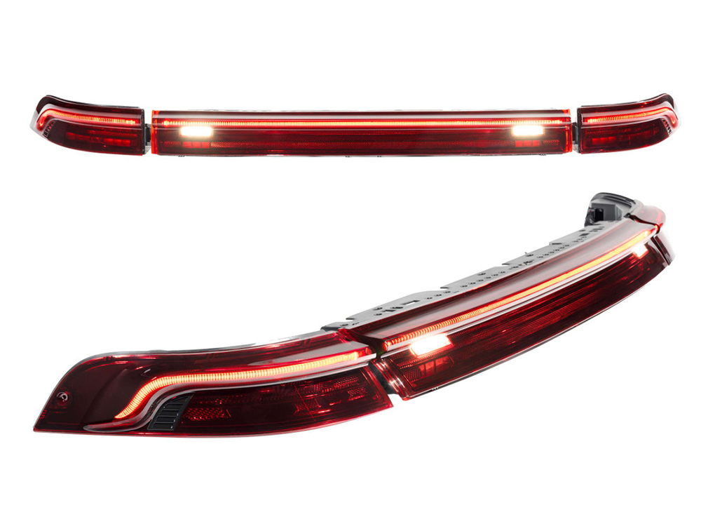 LED tail lamp and centre reflector upgrade set US cars. Porsche 993 ...