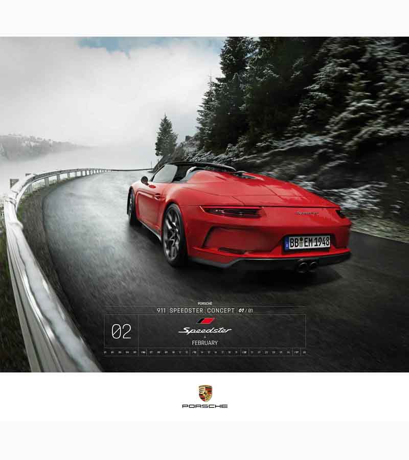 Porsche Calendar 2022 'One Of 1' WAP0920020NVPK - WAP0920020NVPK ...