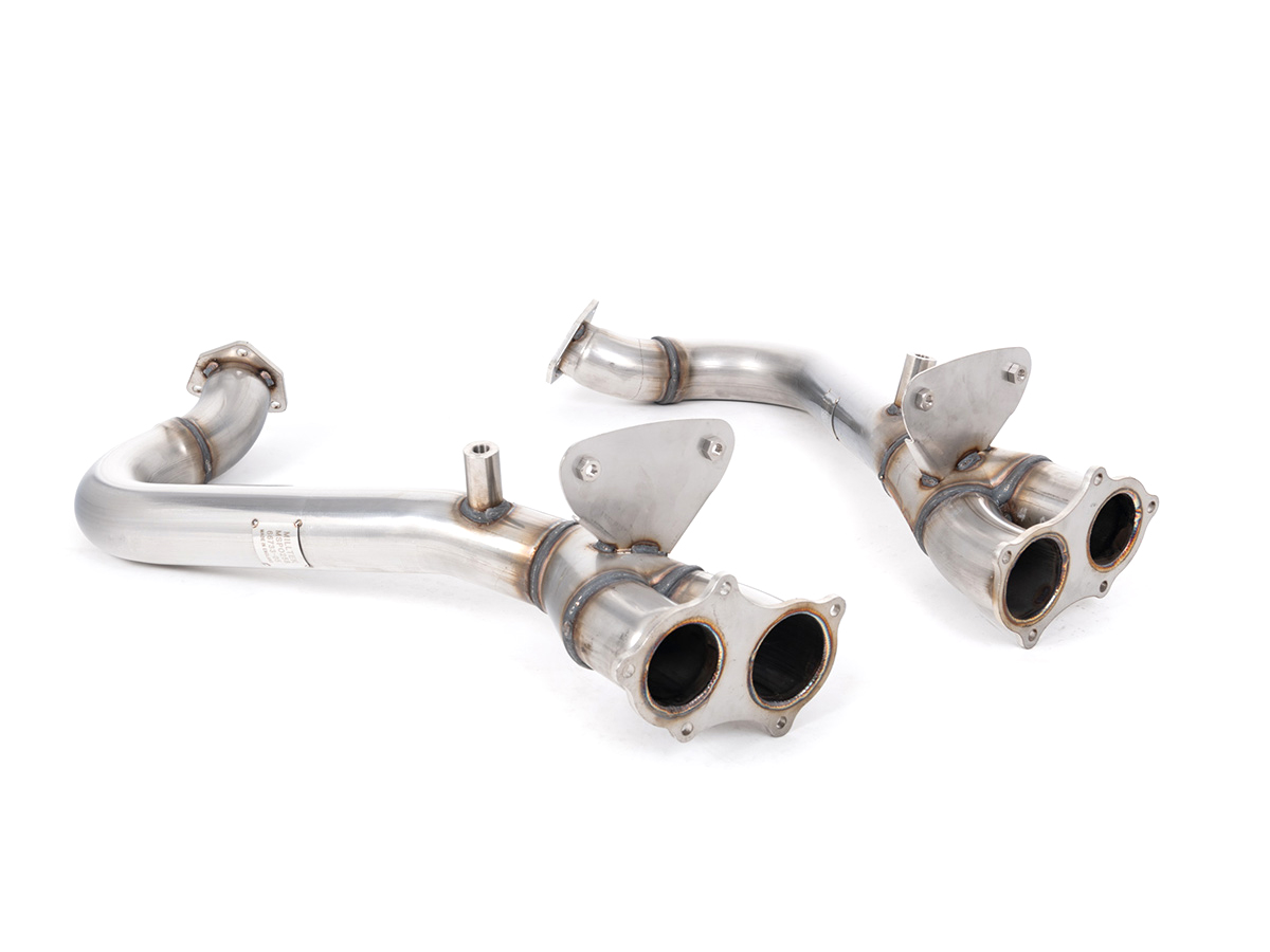 Milltek Sports Exhaust Gas Particulate Filter Bypass Pipes. Porsche 718 ...