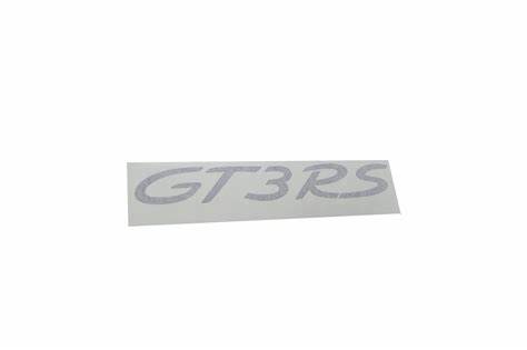 GT3 RS sticker, in Black. Porsche 997 GT3 RS - 99755923792041 | Design 911