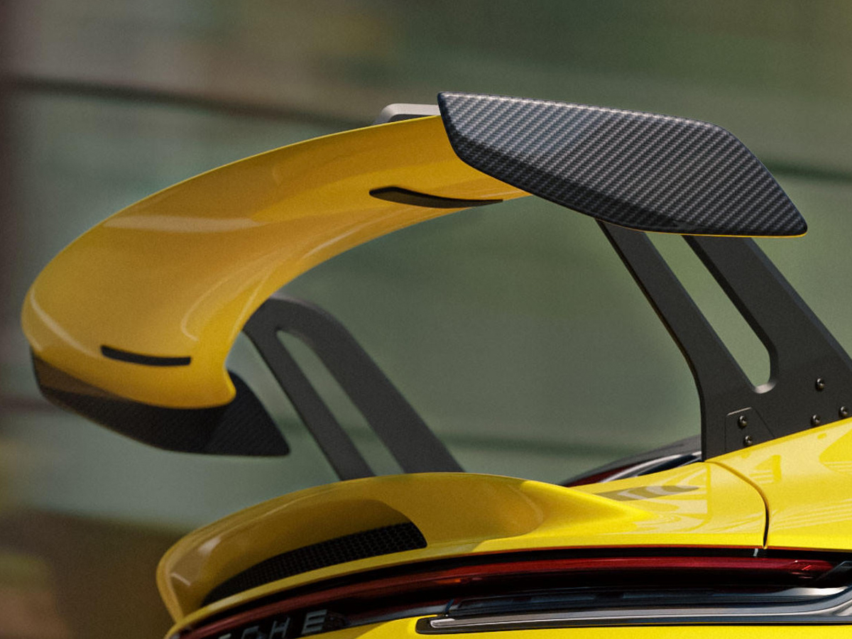 Fabspeed FS.POR.992GT3.MWR Cup car style wing risers for Porsche 997 ...