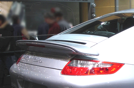 Rear Spoiler/Aerofoil Turbo Porsche 997 2005-08 - 99751292100 | Design 911