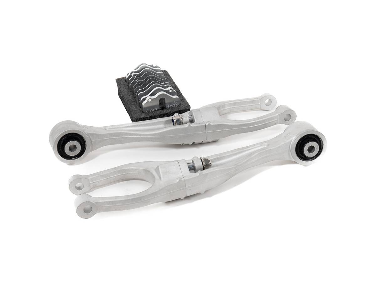 Adjustable rear control arm and shim kit. Porsche 991 / 992 99133105321 ...