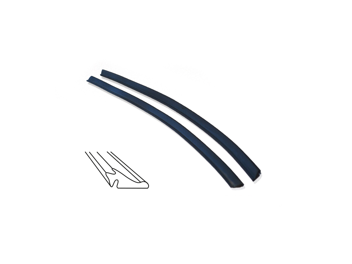 Porsche 911 Door Window Scraper Outer 91153193202 91153193102 ...