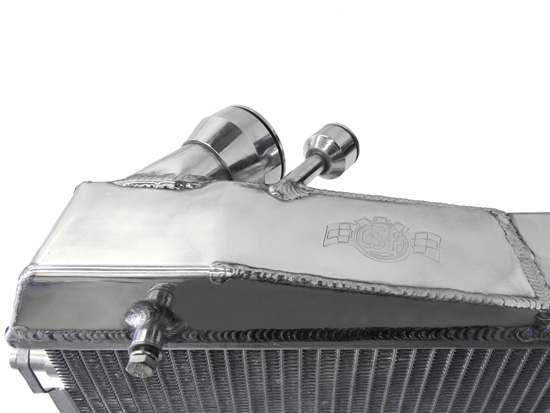 CSF Aluminium Race Radiator for Water Coolant Fluid 7044 - 8029 ...
