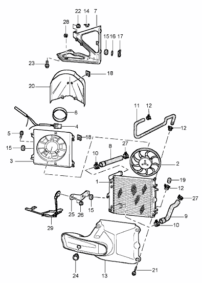 Porsche Radiator Coolant Hoses | Mid & Rear-Engine Factory-Spec Parts ...