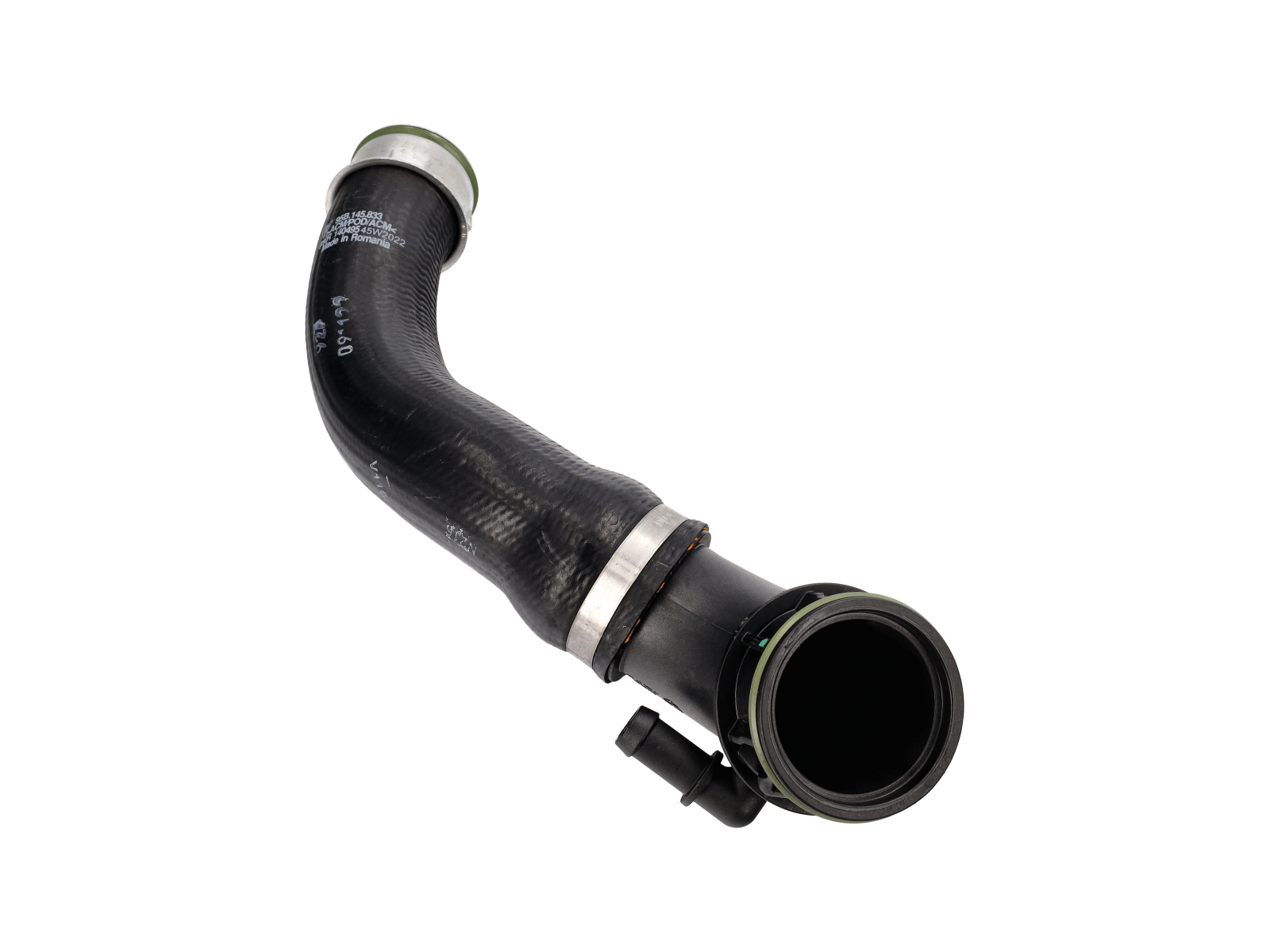 Intercooler pressure pipe, Left. Porsche 95B.1 Macan 95B145833 ...