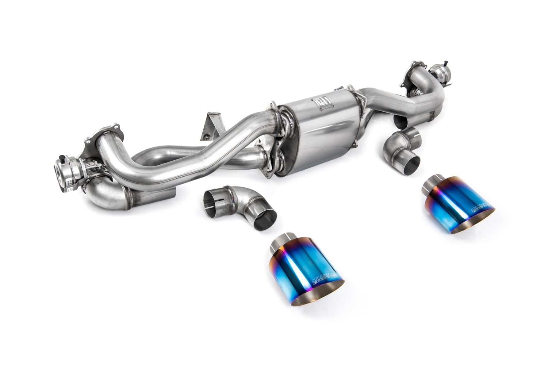 Milltek Sports Exhaust From GPF Backwards And Burnt Titanium Trims ...