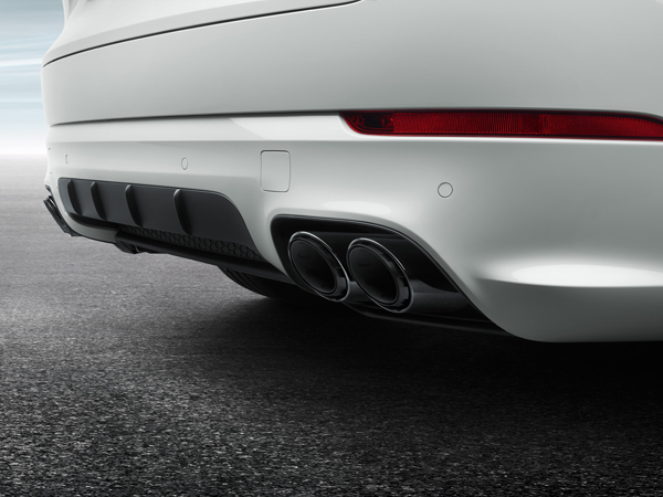 Porsche 9YA Cayenne Sport exhaust tail pipes 9Y0044200G - 9Y0044201C ...