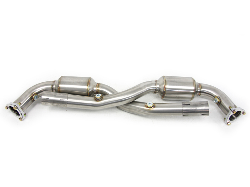 DesignTek Exhaust catalytic converter pipes for Porsche 997 ...
