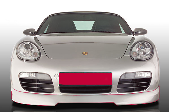 FA987B Front spoiler lip for Porsche 987 Boxster 2005-09 - FA987B ...