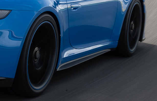 GT3 Side skirt kit. Porsche 992 - 9GT854885KIT | Design 911