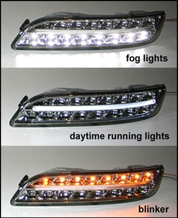 Daytime Running Lamps (DRL) LED for Porsche 997 - 99763109099 | Design 911