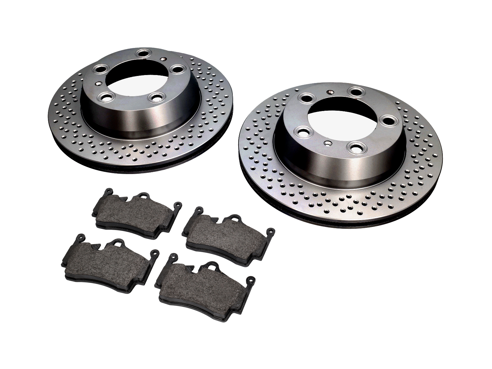 REAR Brake Pads and Brake Disc Package Porsche 987 Boxster / 987C ...